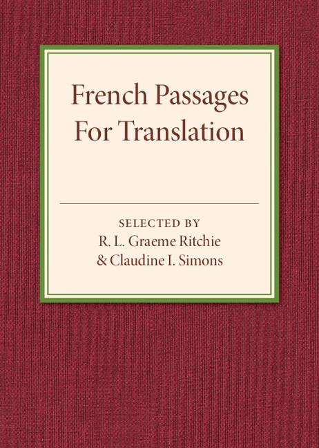 French Passages for Translation, (Paperback) - Walmart.com