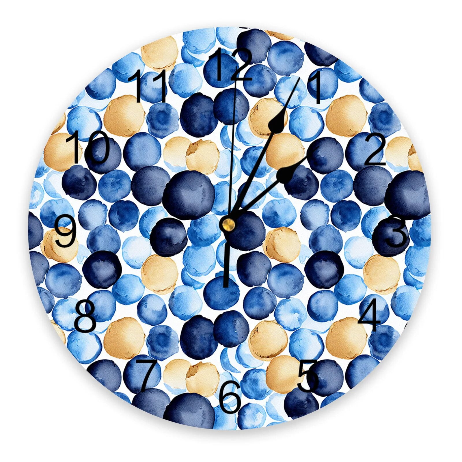 French Patisserie Macarons Wall Clock Large Modern Kitchen Dinning ...