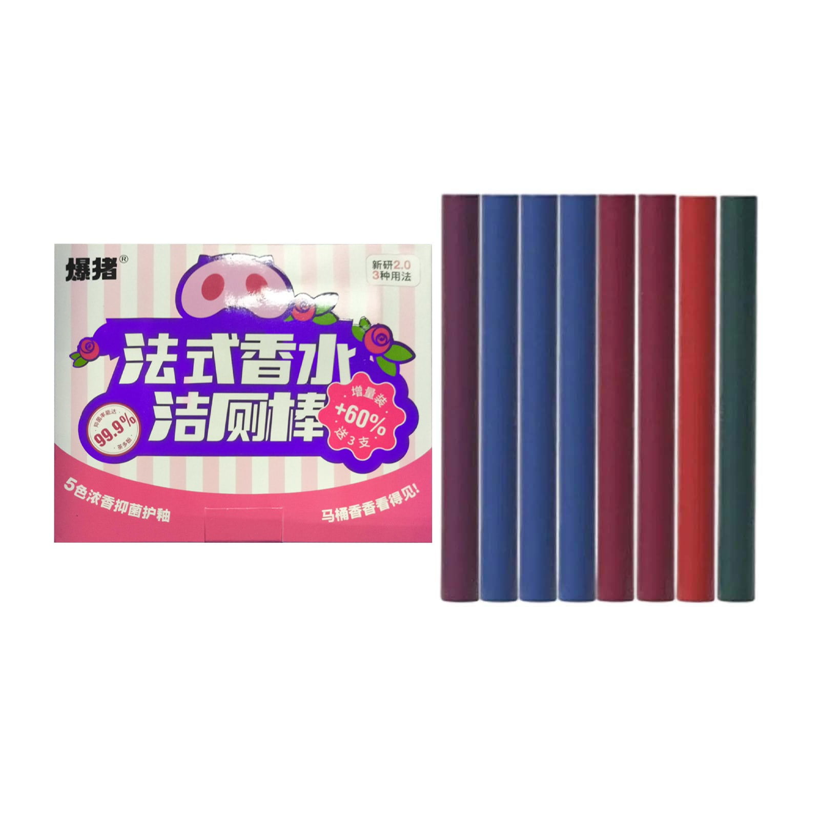 French Perfume Toilet Cleaner Multi-effect Toilet Deodorant Toilet ...