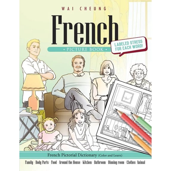 French Picture Book : French Pictorial Dictionary - Walmart.com