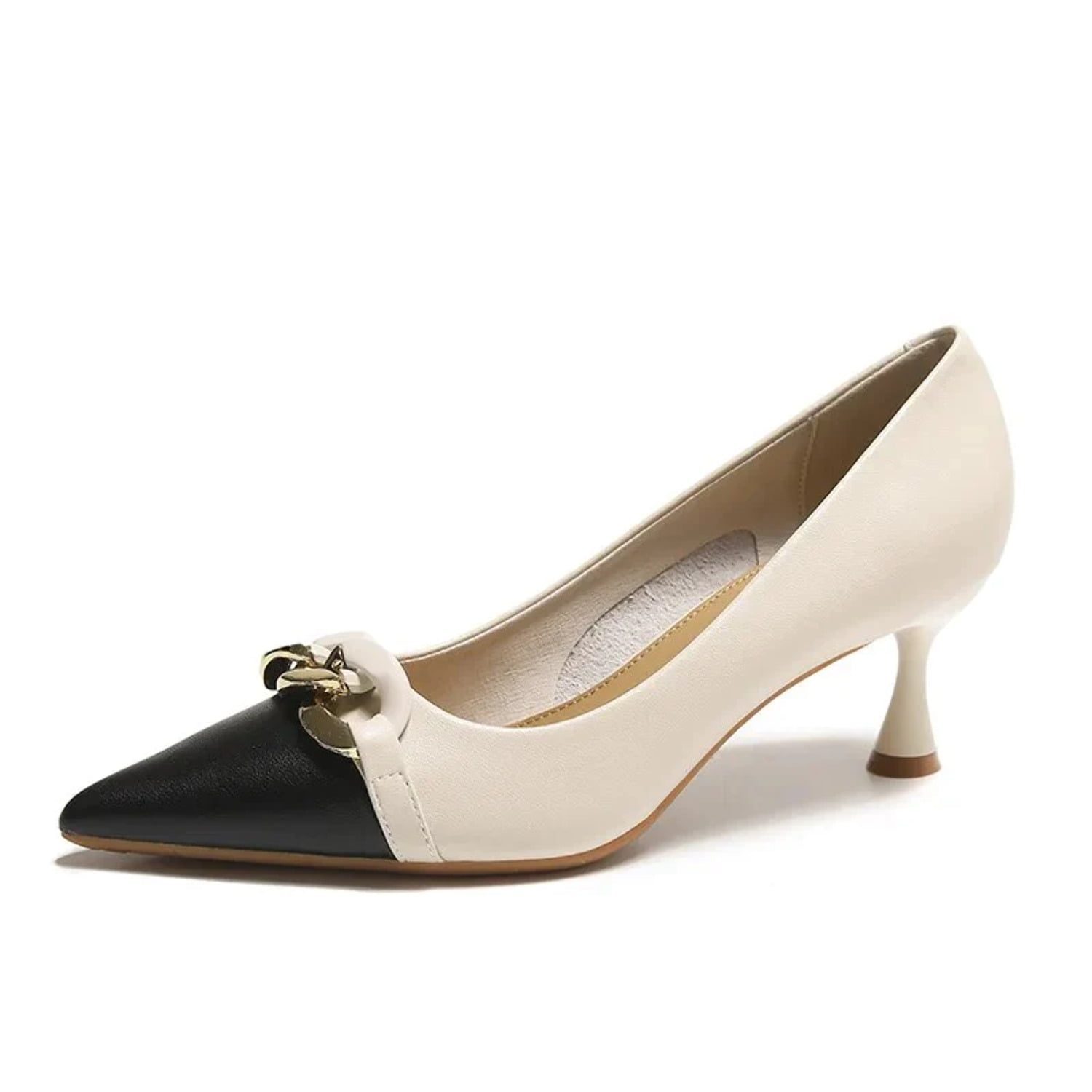 French Pointed Toe Stiletto High Heels for Women - Walmart.com