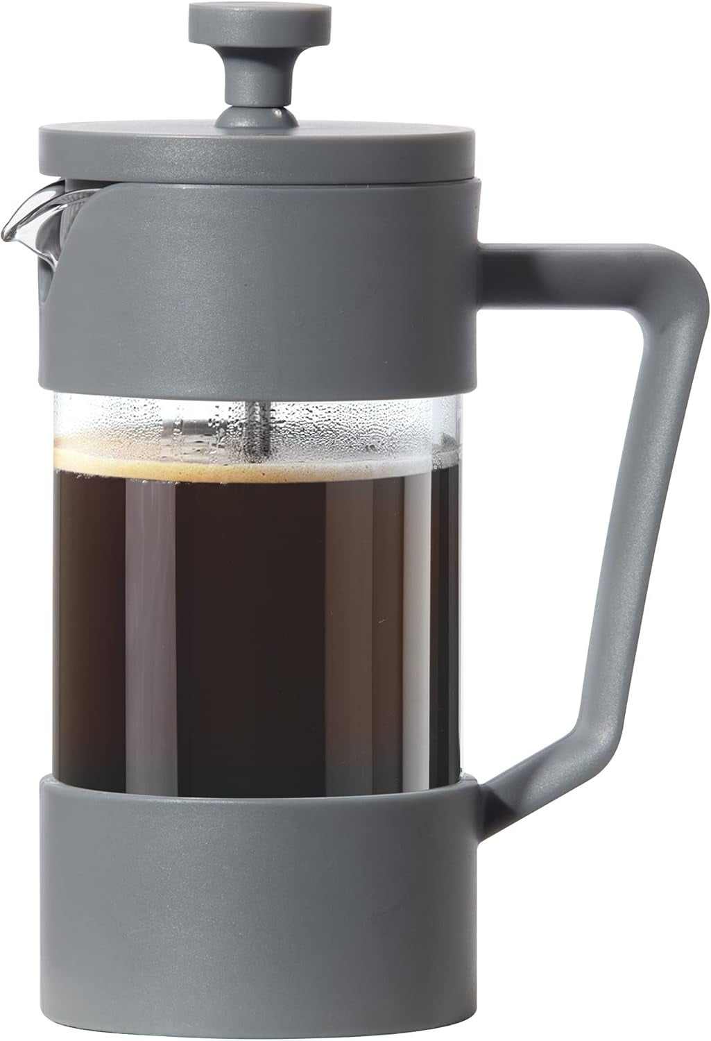 French Press Coffee Maker (12oz)- Borosilicate Glass, Coffee Press ...