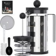 French Press Coffee Maker 2 Cups,Stainless Steel Housing Coffee Maker ...