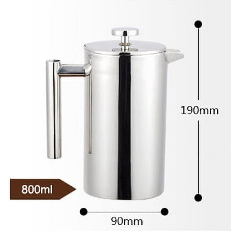 French Press Coffee Maker 350ml 800ml 1000ml Best Double Walled ...