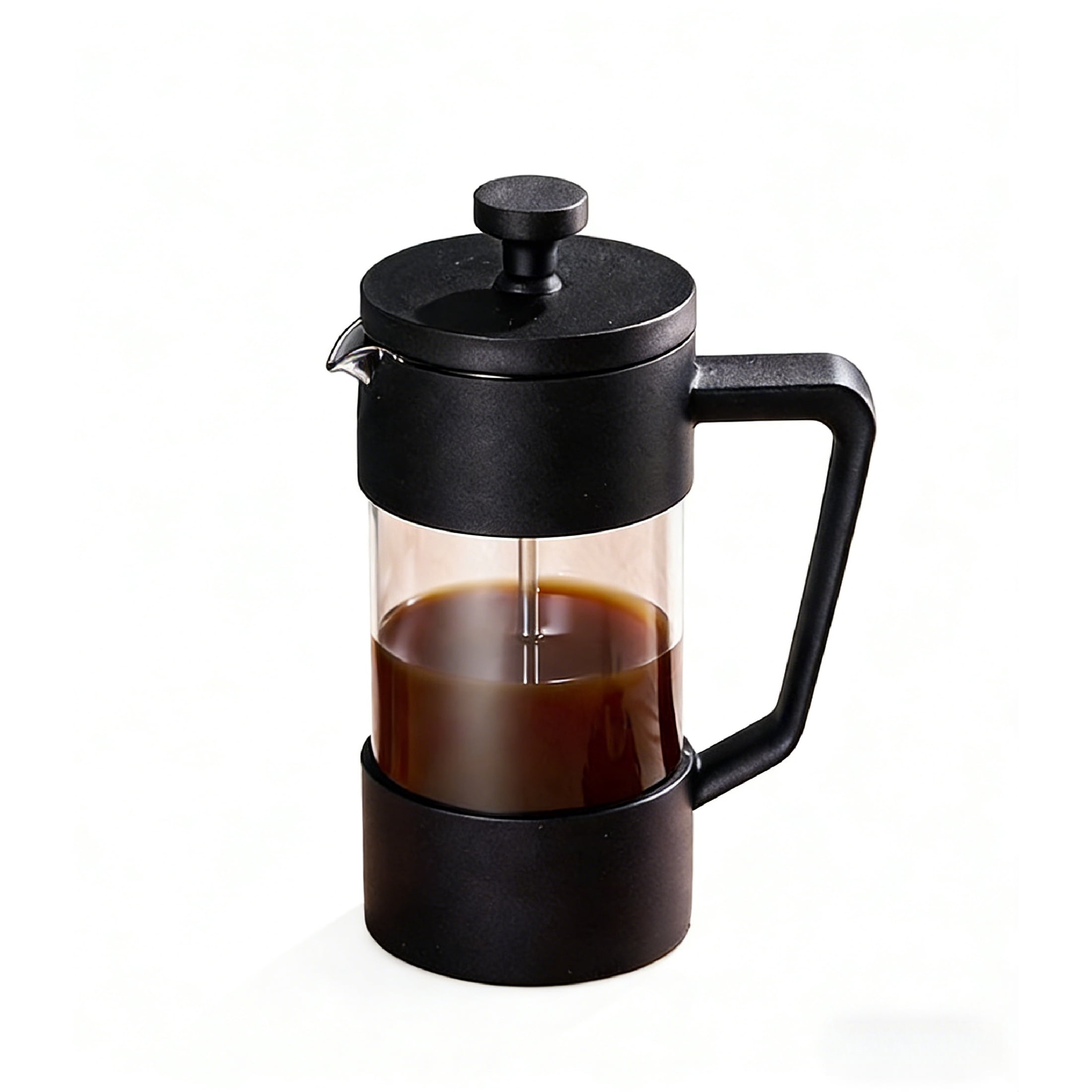 French Press Coffee Maker with 3-Layer Filtration, 0.12 Inch Thick ...