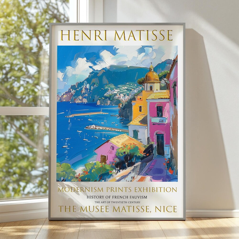 French Riviera Henri Matisse Print, Modern Exhibition Prints, Matisse ...
