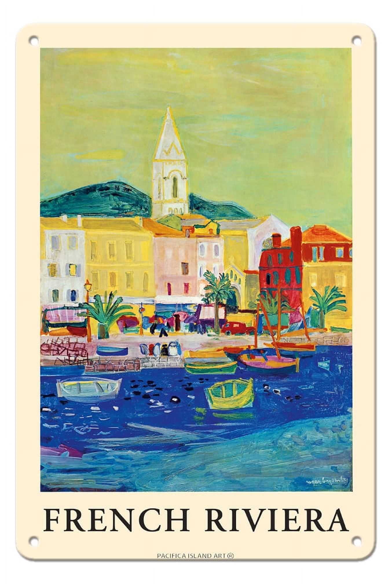 French Riviera - Port of Saint Tropez - SNCF (French National Railway ...