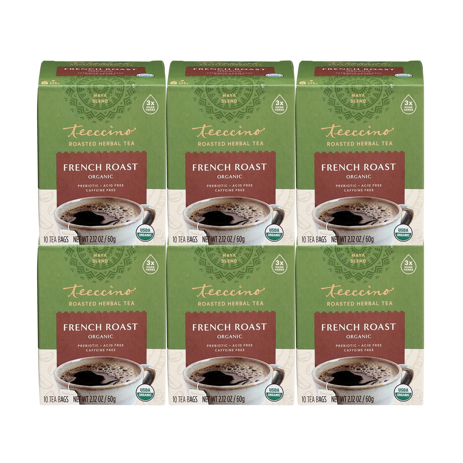 French Roast Tea - Rich & Roasted Tea That’s Caffeine & Prebiotic for ...