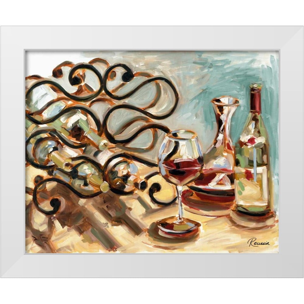 French-Roussia, Heather A. 32x26 White Modern Wood Framed Museum Art ...