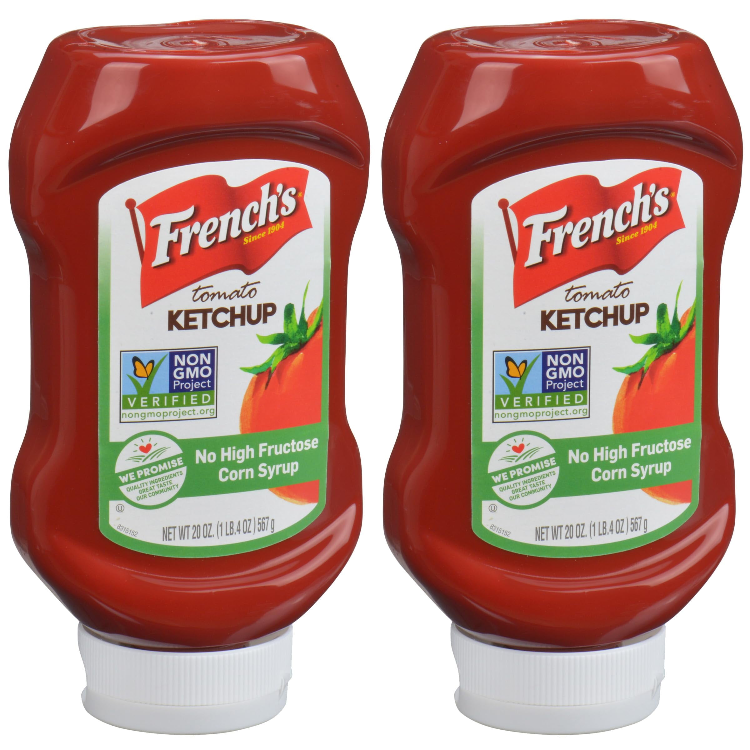 French,S Tomato Ketchup, 20 Oz (Pack Of 2) - One 2 Pack Of 20 Ounce ...