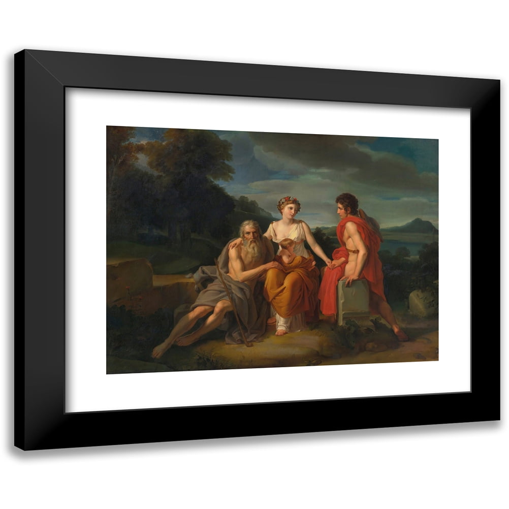 French School 24x19 Black Modern Framed Museum Art Print Titled - The ...