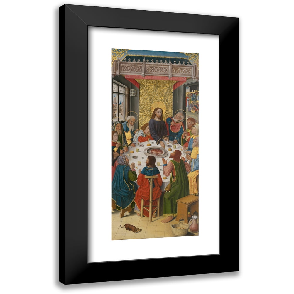 French School 8x14 Black Modern Framed Museum Art Print Titled - The ...