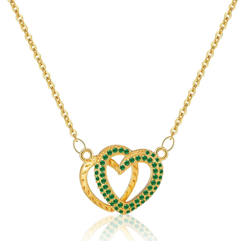 French Style O-Shaped Chain Choker Copper Plating 18K Gold Sweet ...