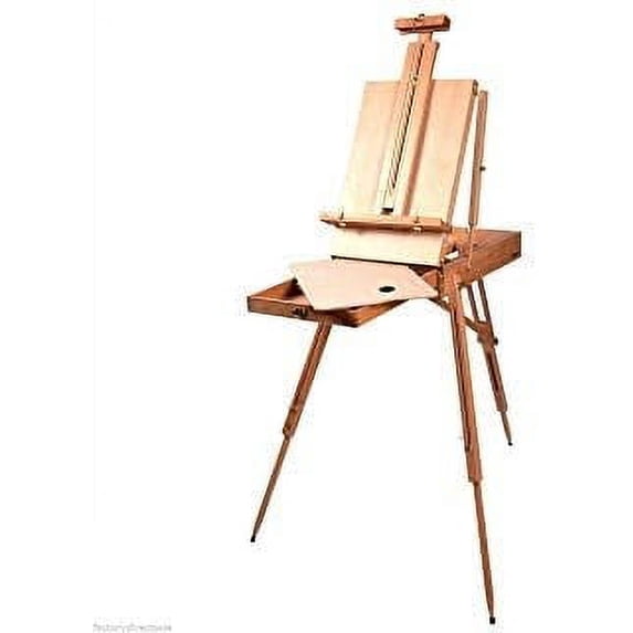 French Style Portable Tripod/Desktop Wooden Artist Easel w Carry Strap ...