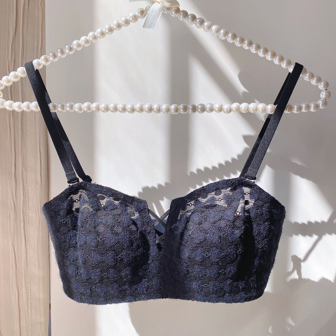 French Style Sexy Wireless Rabbit Ears Nipple Coverage Underwear Women ...