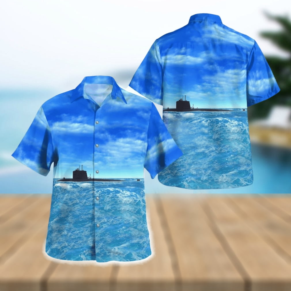 French Submarine Rubis S601 Hawaiian Shirt - Walmart.com