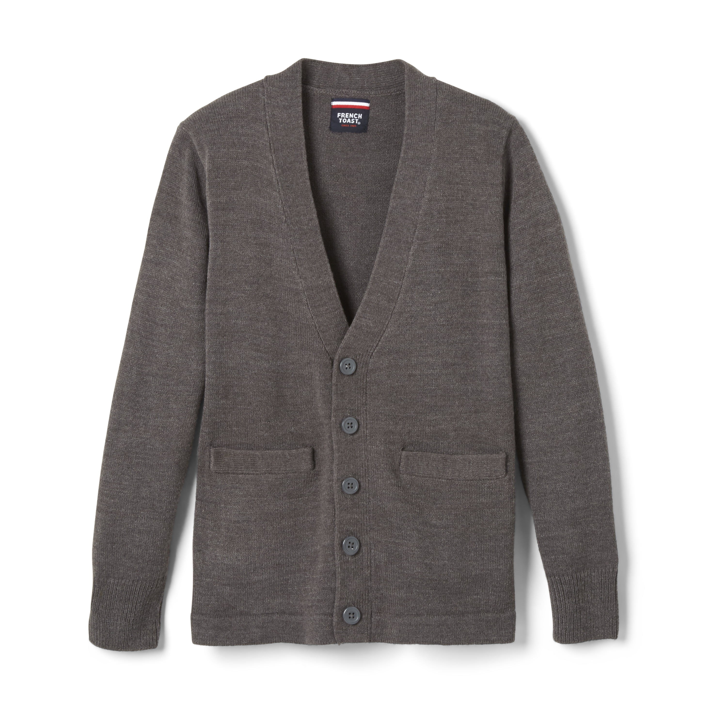 French Toast Boys Anti-Pill V-Neck Cardigan Sweater - Walmart.com