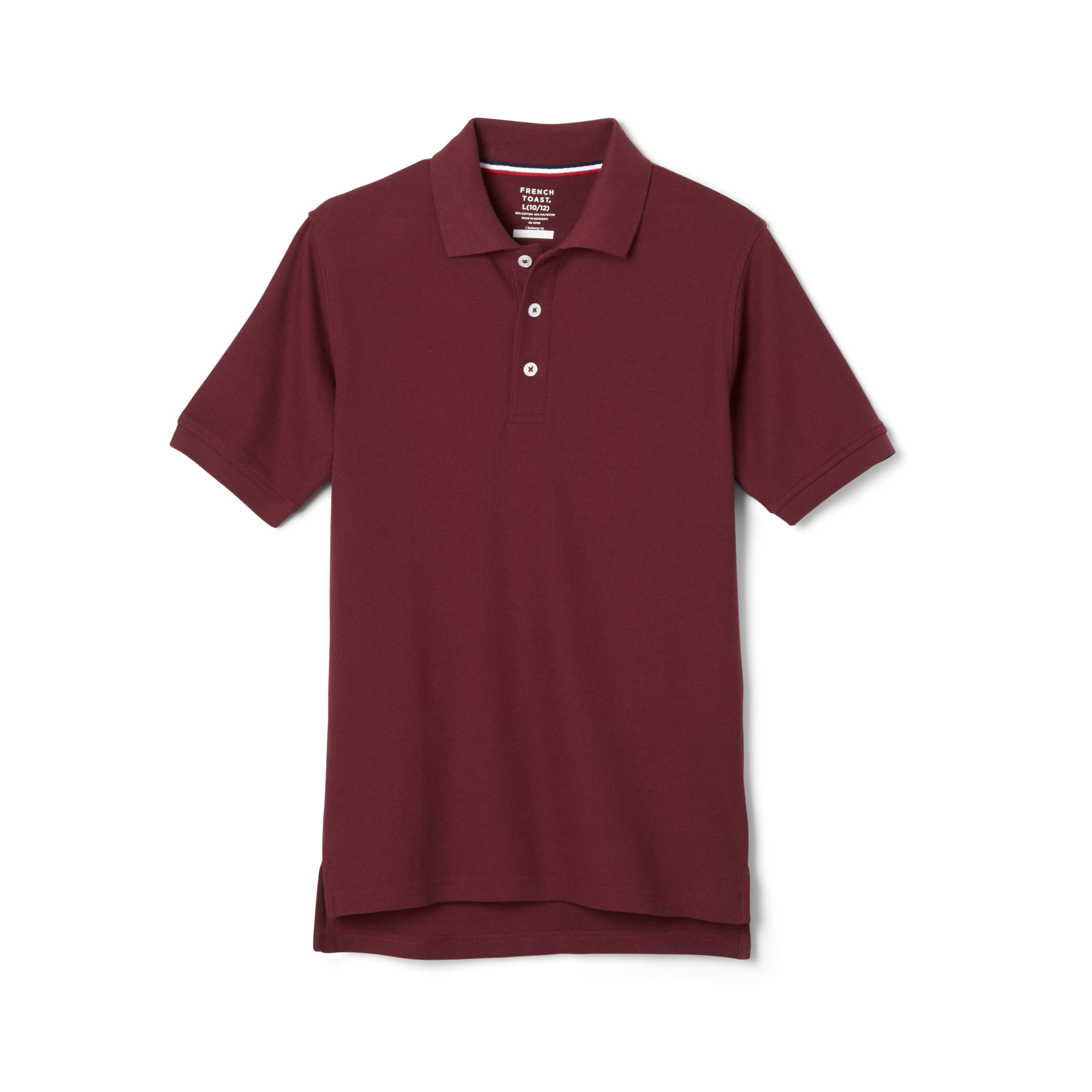 French Toast Boys School Uniform Short Sleeve Pique Polo Shirt, Sizes 4 ...
