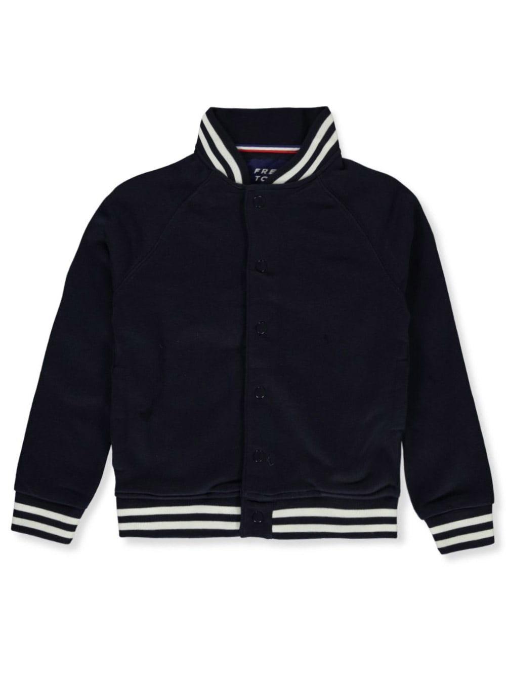 French Toast Boys' Varsity Jacket Color: navy Size: 10 - 12 - Walmart.com