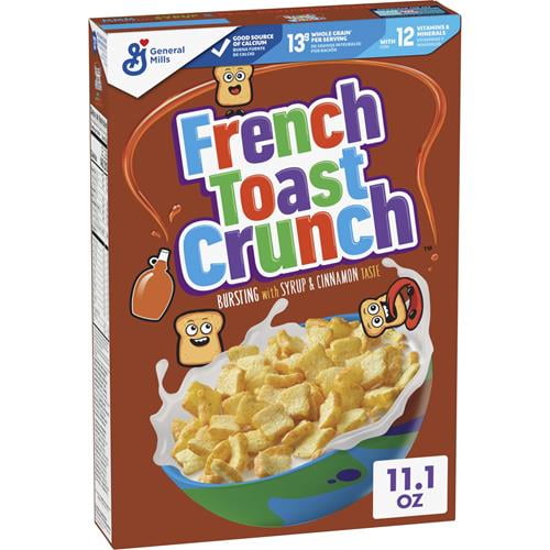 French Toast Crunch Breakfast Cereal, Syrup And Cinnamon Taste, 11.1 Oz ...