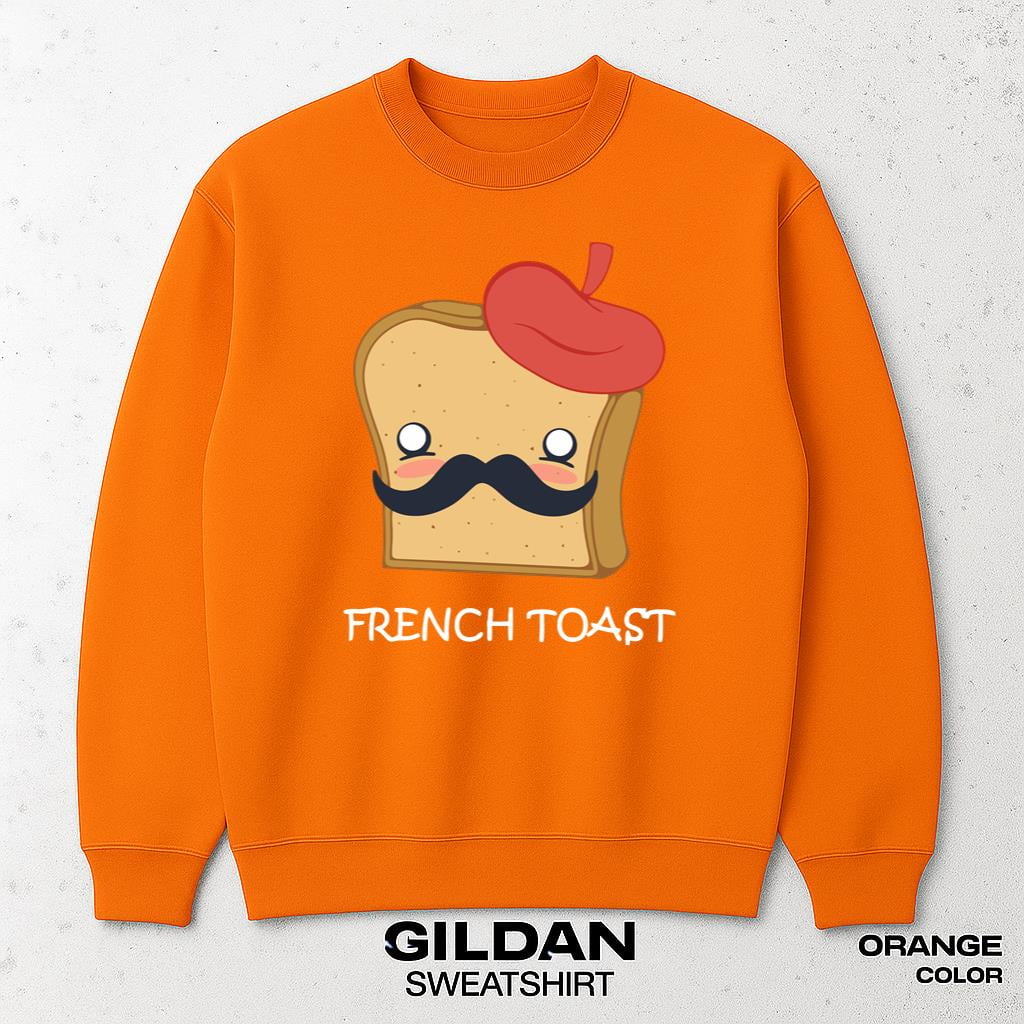 French Toast Funny Breakfast Brunch Lover Retro Food Humor Graphic ...