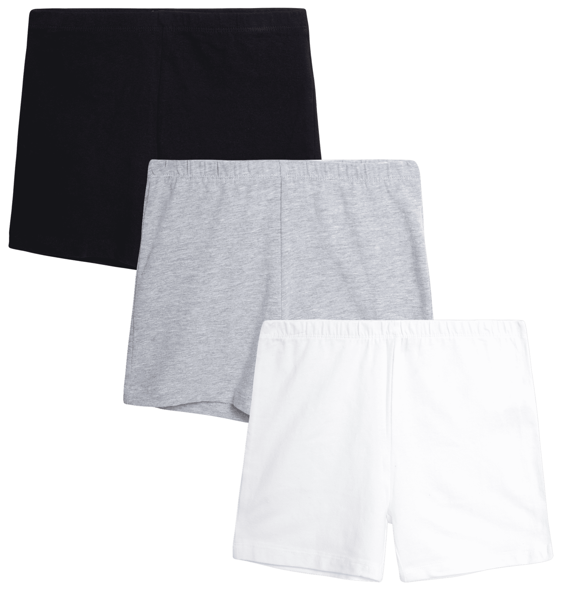 French Toast Girls' Elastic Bike Shorts – 3 Pack for Dance, Cartwheel ...
