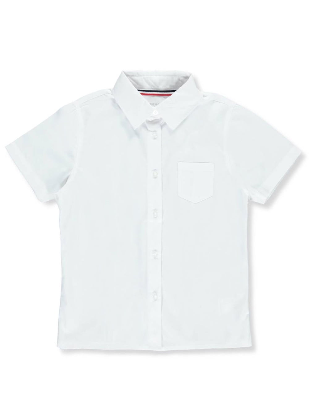 French Toast Girls School Uniform Short Sleeve Woven Button-Up Shirt ...