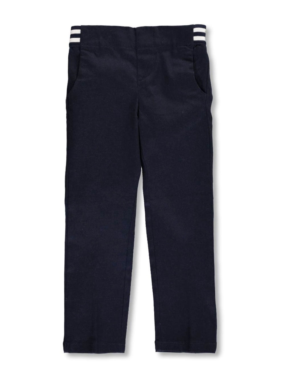 French Toast Little Girls' Pull-On Contrast Waist Pants (Sizes 4 - 6X ...
