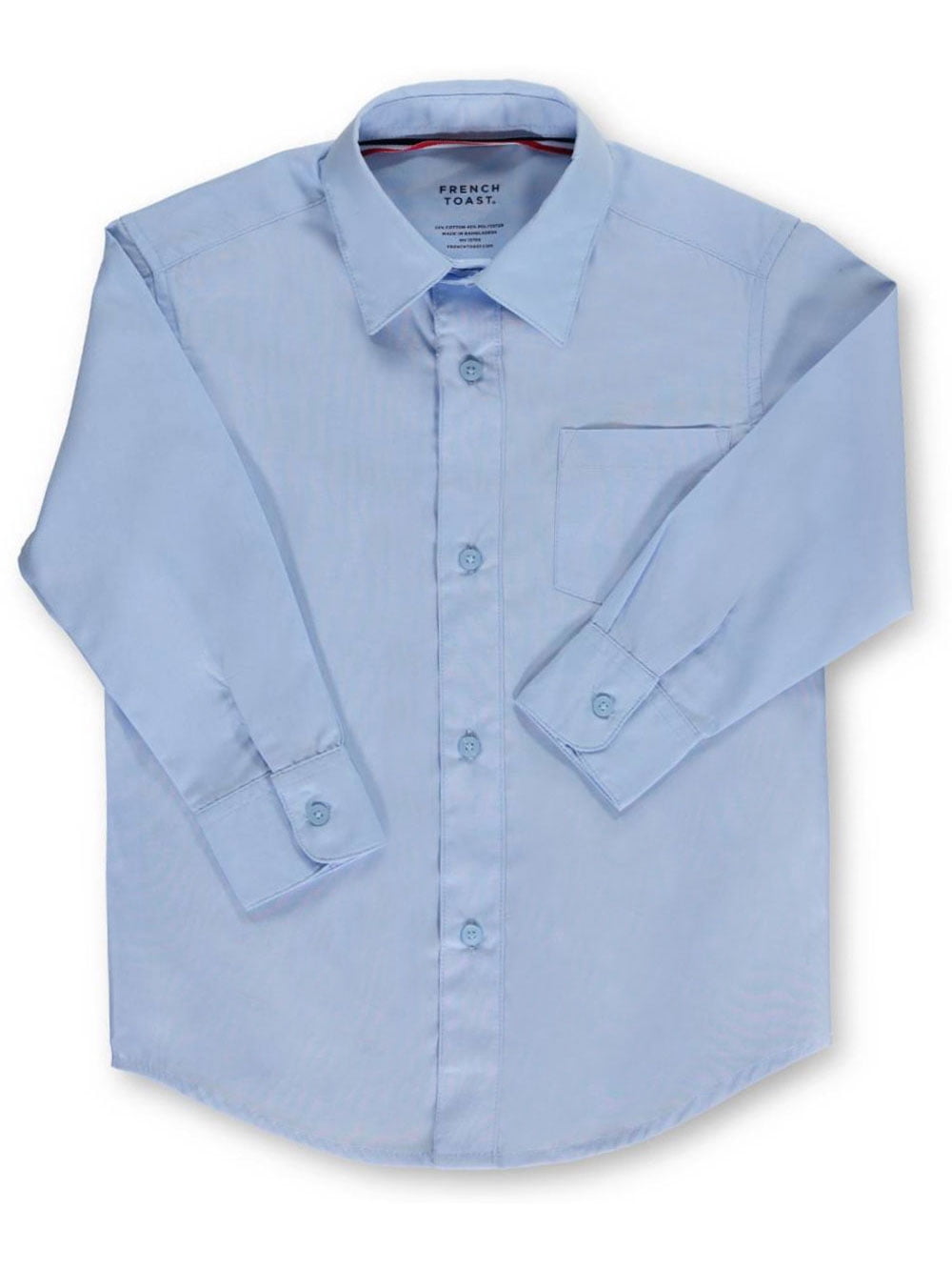 French Toast Unisex L/S Button-Down Shirt (Sizes 8 - 20) - Walmart.com