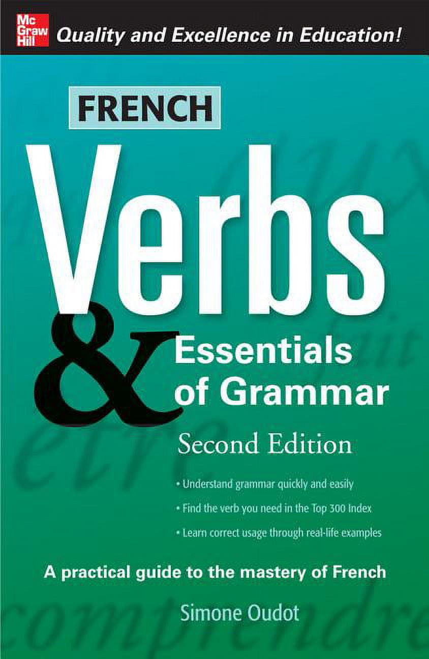 French Verbs & Essentials Of Grammar - Walmart.com