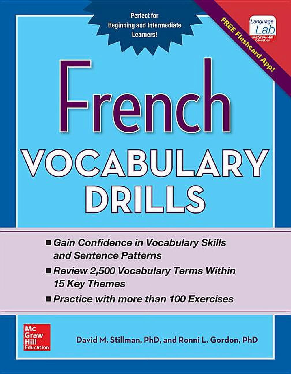 French Vocabulary Drills (Paperback) - Walmart.com