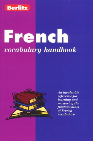 Pre-Owned French Vocabulary Handbook (Paperback) 2831563895 ...