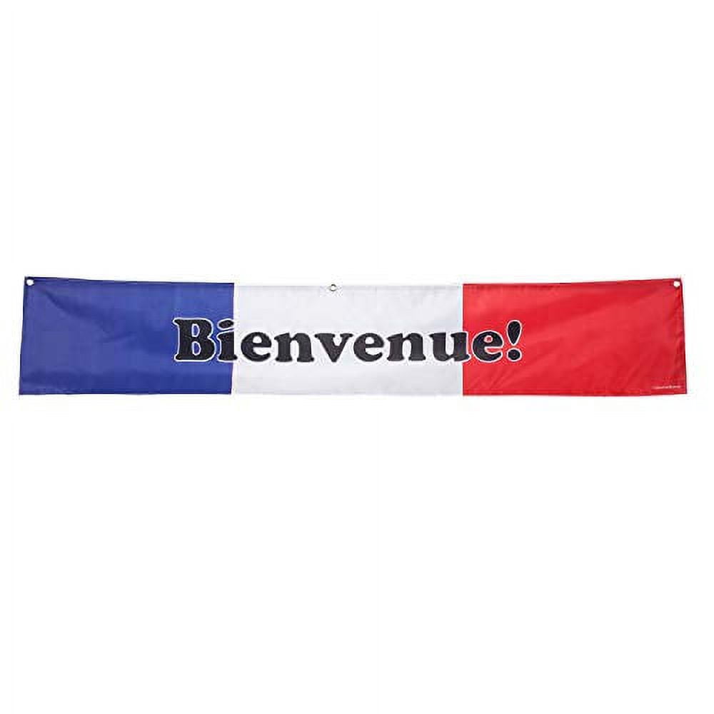 French Welcome Banner for French Classrooms, Restaurants, Bilingual ...