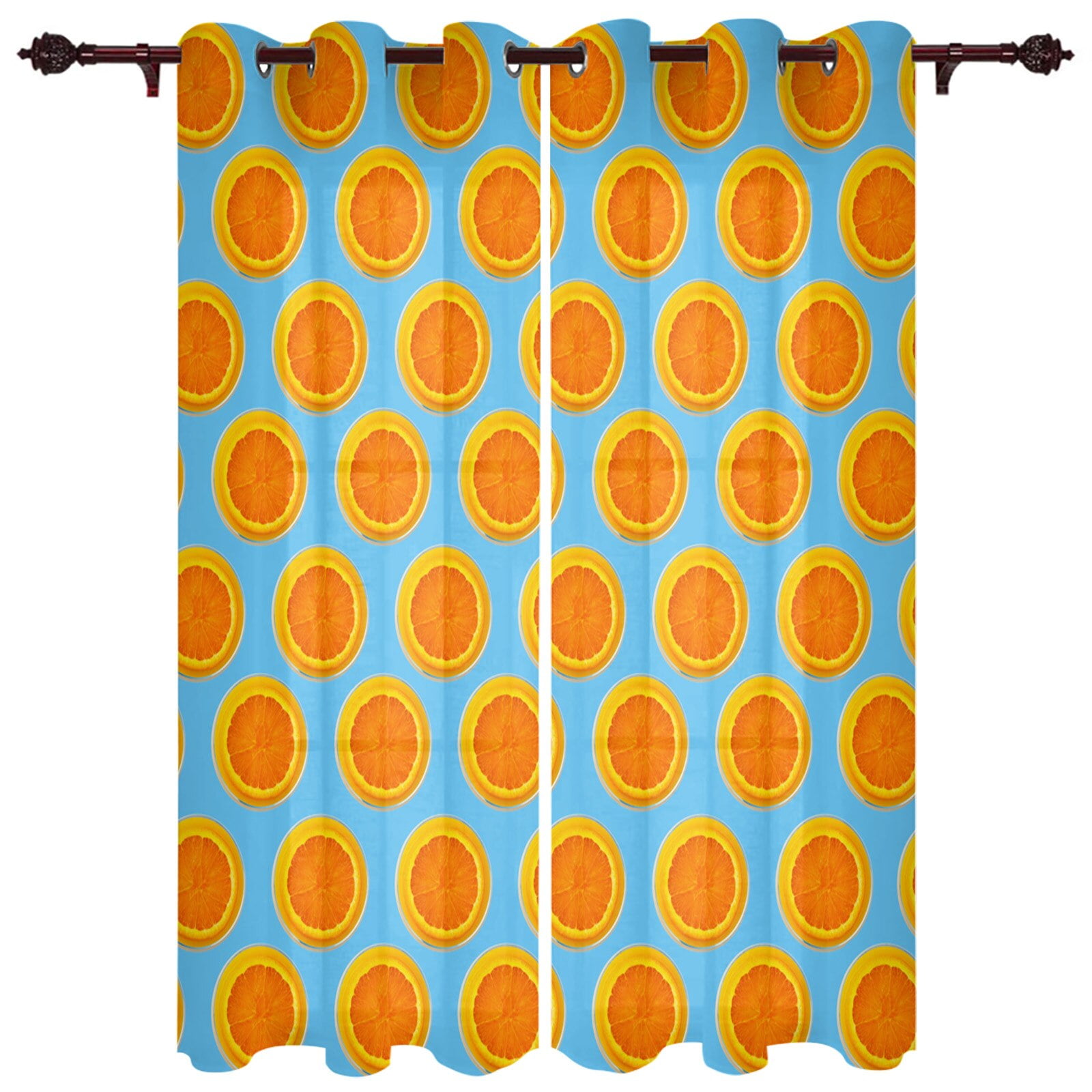 French Window Curtains Islamic Pattern Art Living Dining Room Kids ...