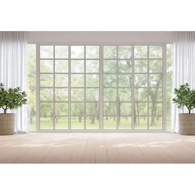 French Window White Room Interior Photography Background Baby Portrait ...