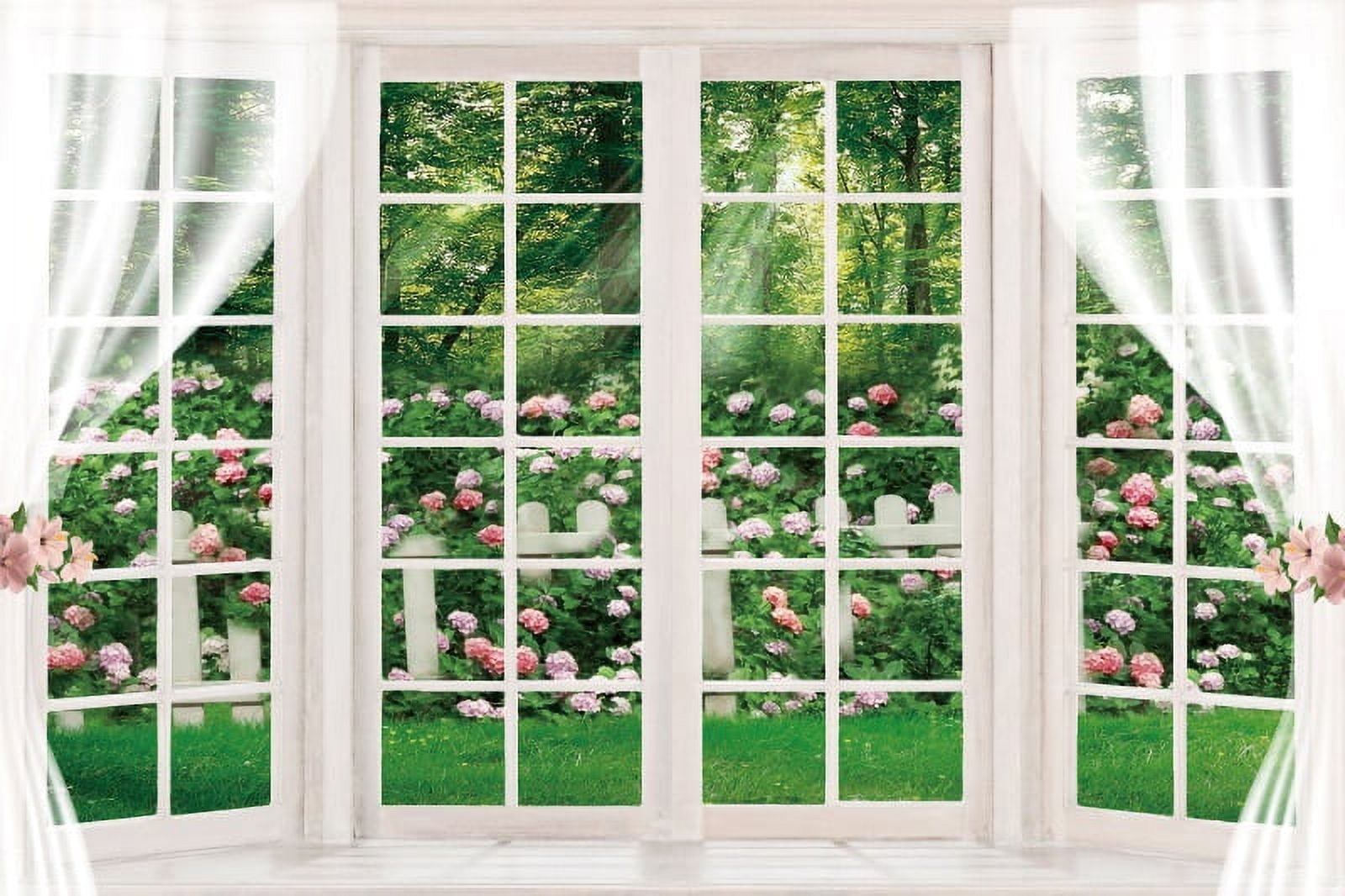 French Window White Room Interior Photography Background Baby Portrait ...