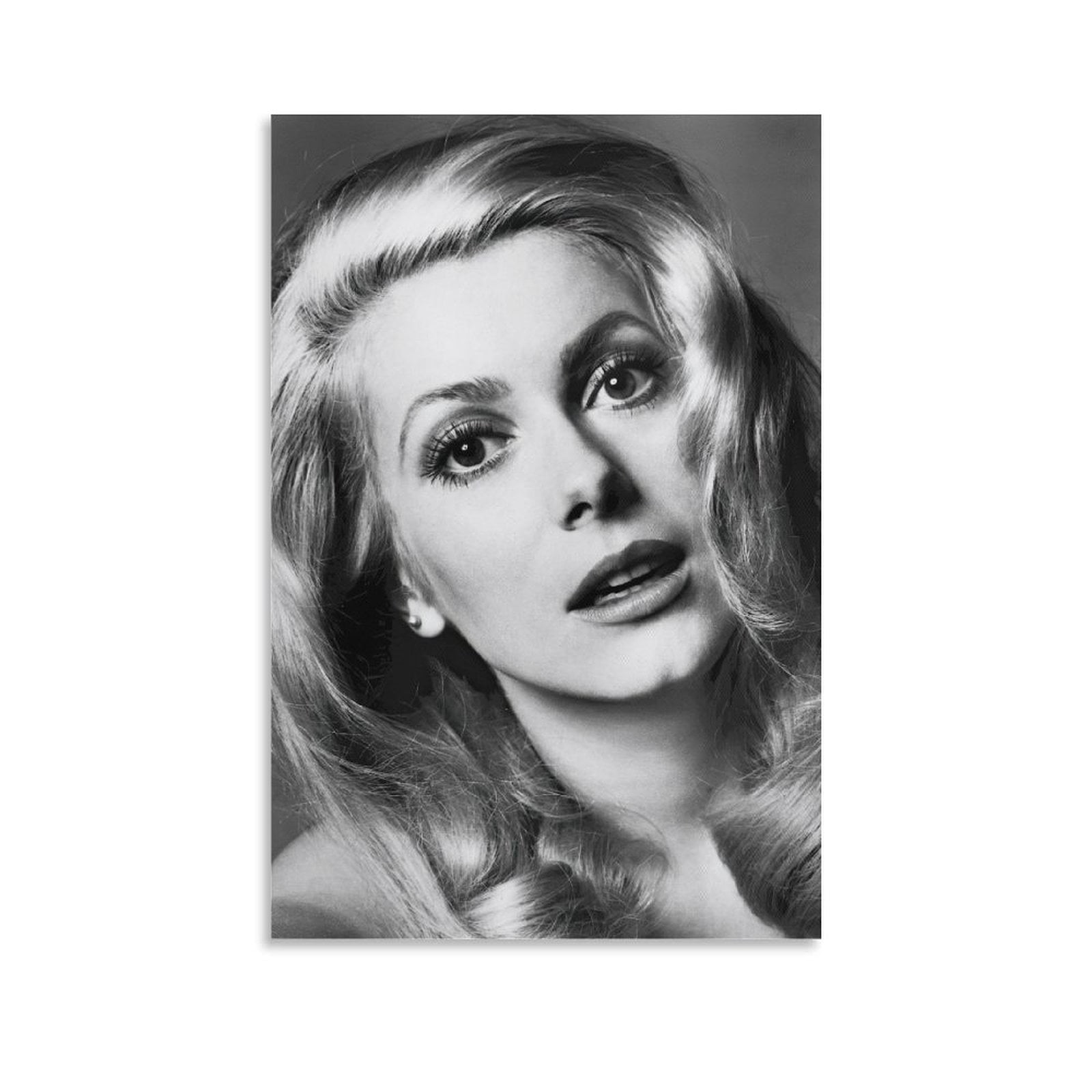 French Women Activists Catherine Deneuve Retro Sexy Poster Wall Art ...