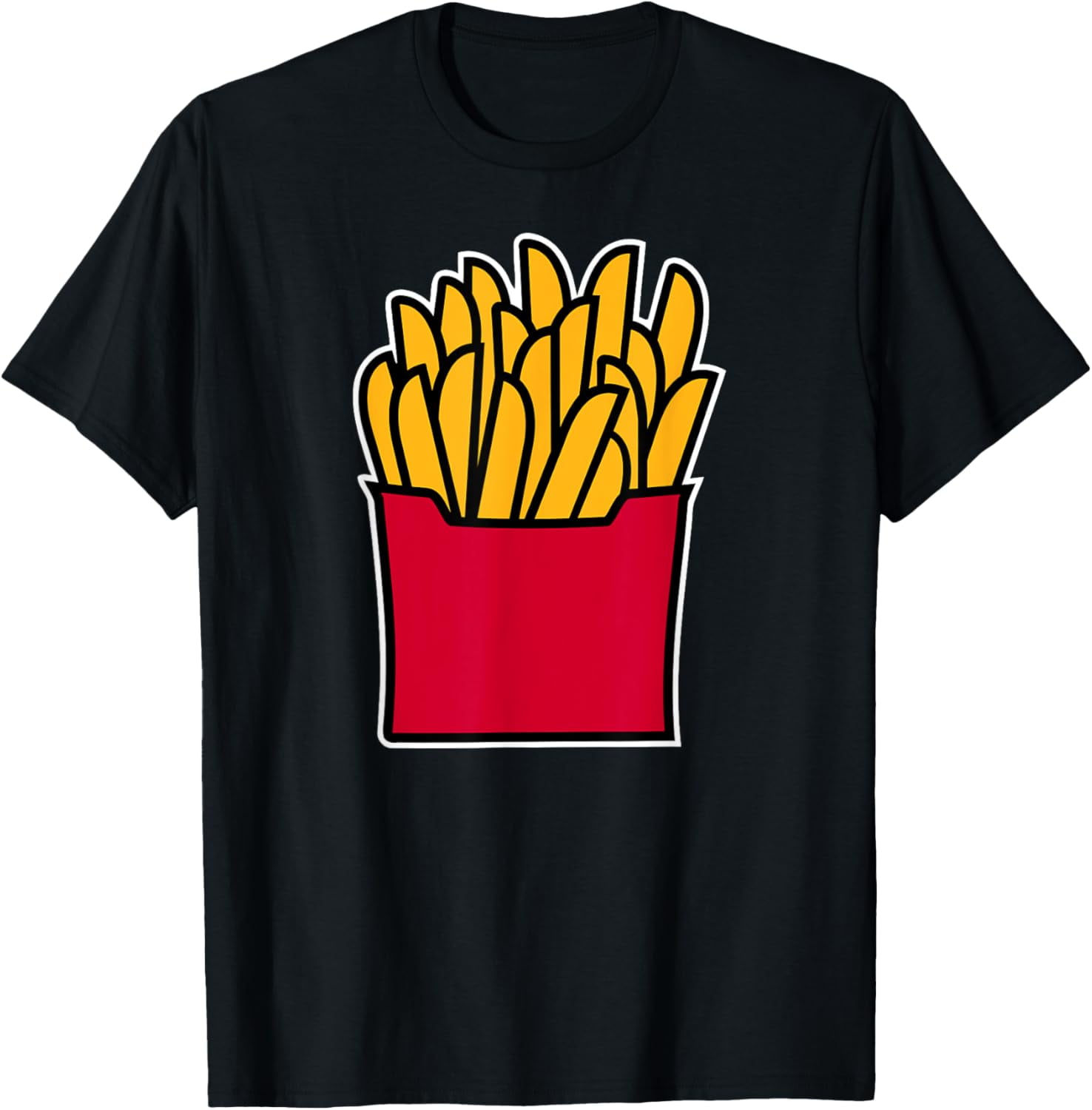 French fries T-Shirt - Walmart.com