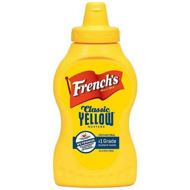 French's Classic Yellow Mustard 8 oz (Pack of 2) - Walmart.com