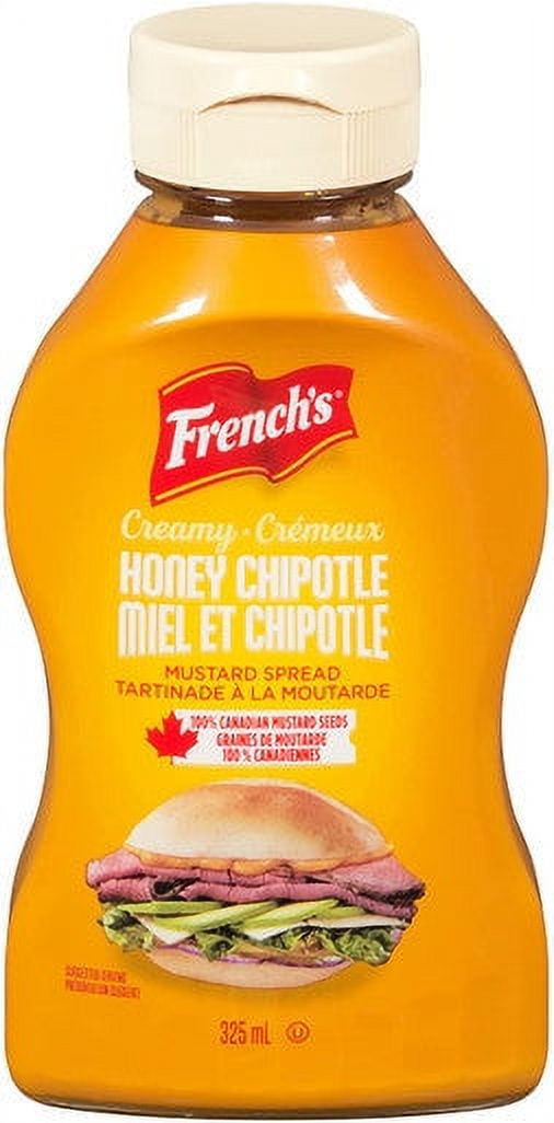 French's, Creamy Honey Chipotle Mustard, 325ml/11 fl. oz - Walmart.com