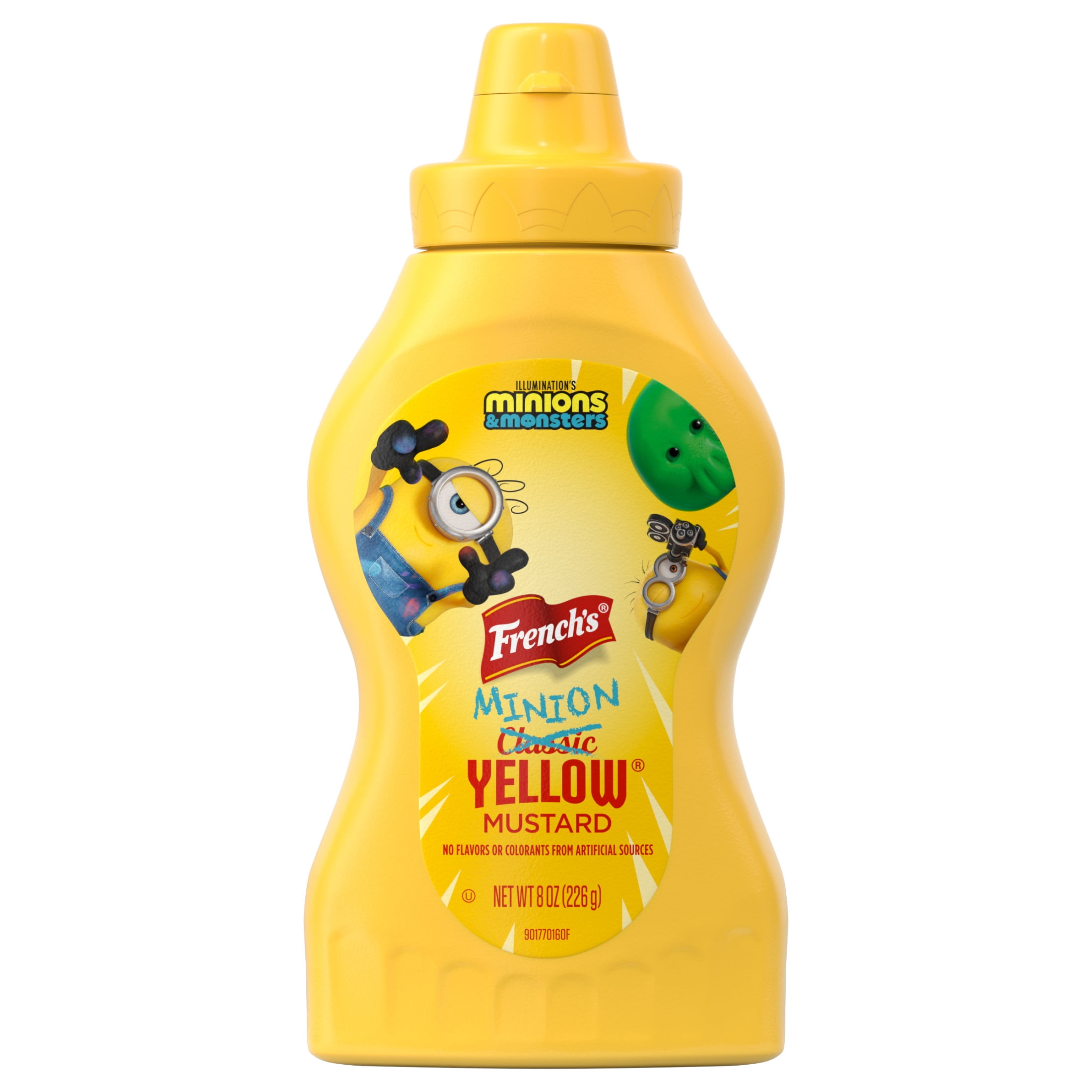 French's Minion Yellow Mustard, 8.0 oz Bottle - Walmart.com