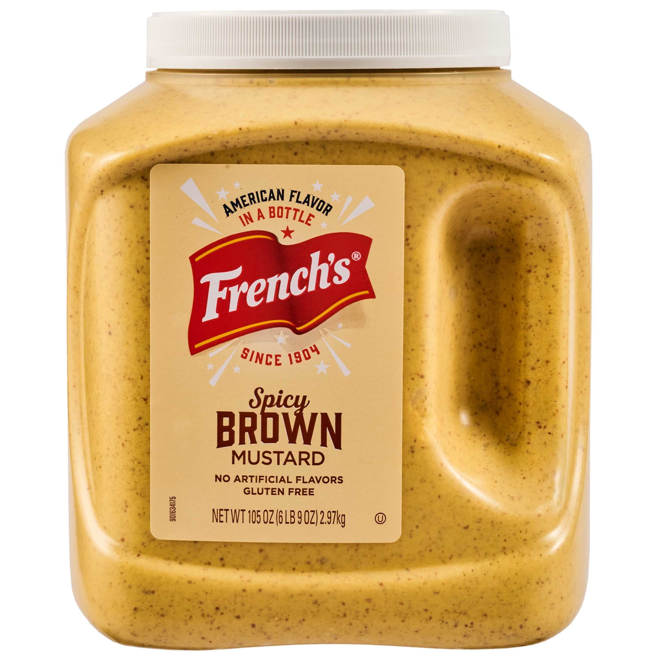 French's Spicy Brown Mustard, 105 oz Cup - Walmart.com