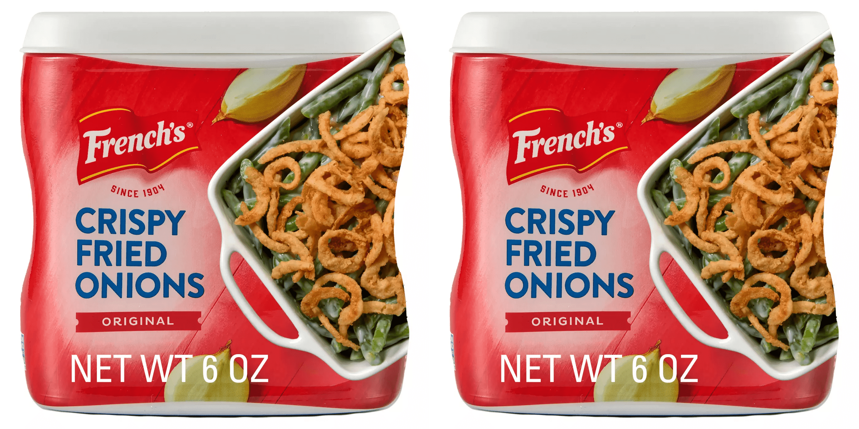 Frenchs Crispy Fried Onions, 6 oz - 2 Pack - Office Snack - Walmart ...