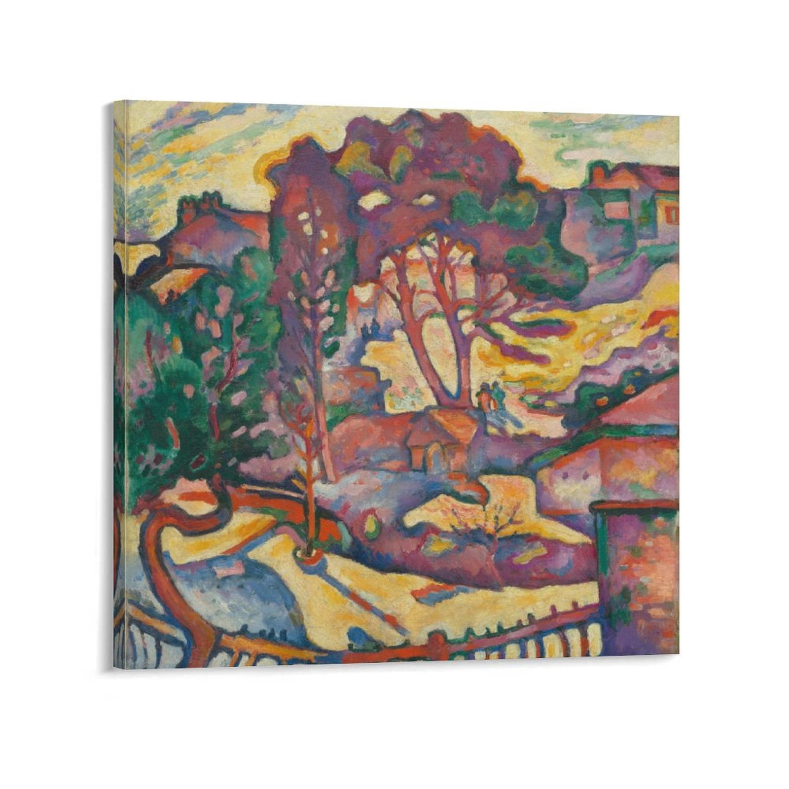 French still Life Painters Georges Braque Under The Tree Poster Picture ...