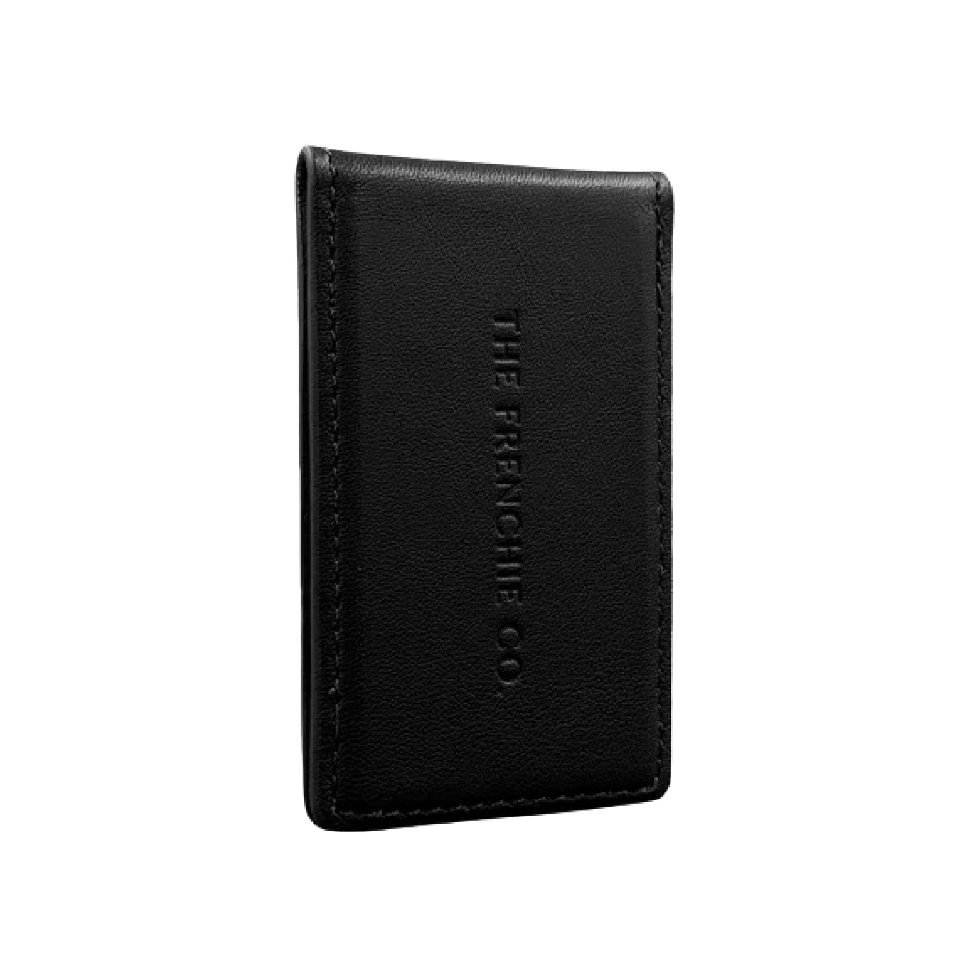The Frenchie Co. - 2-in-1 AirTag Money Clip - Full-Grain Italian ...