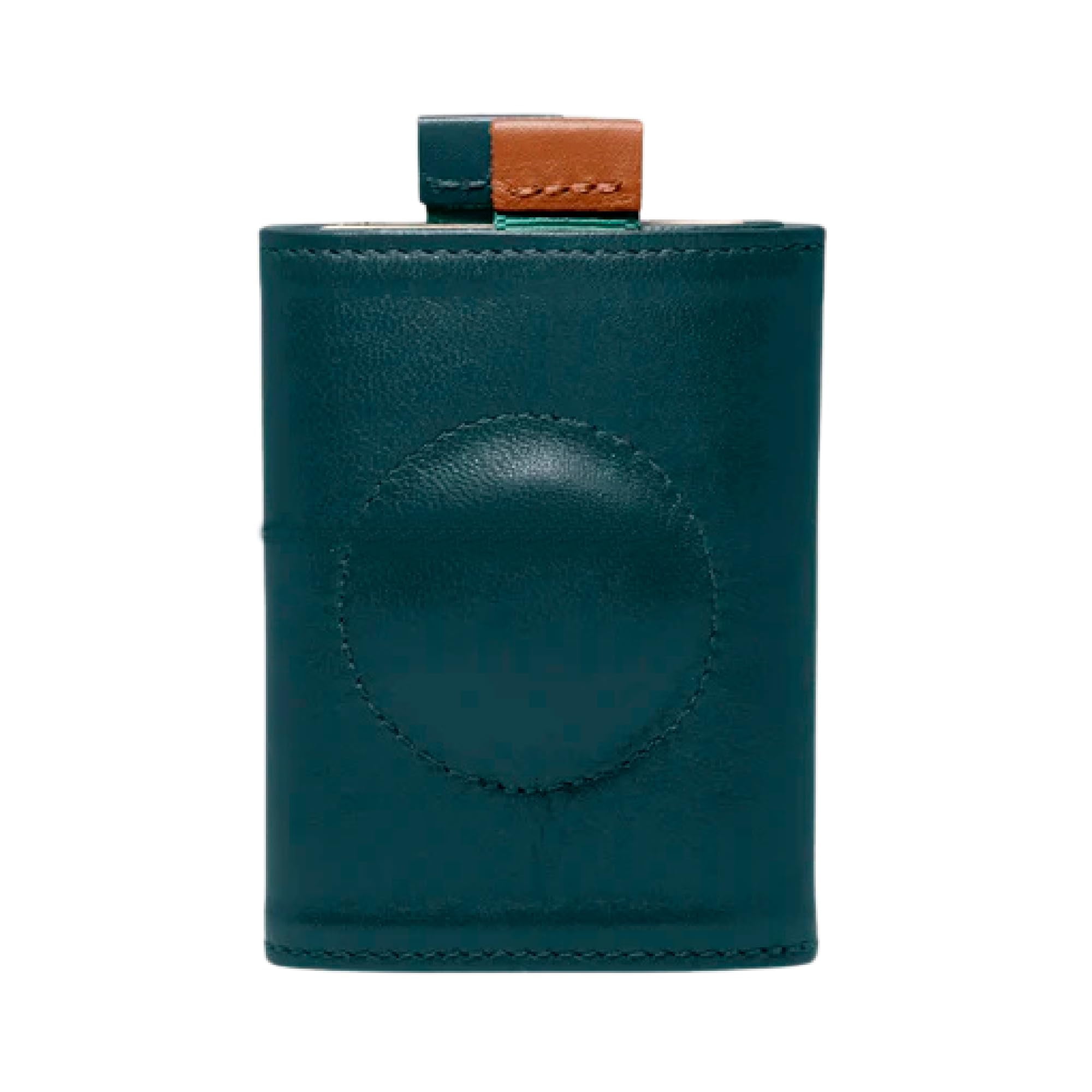 The Frenchie Co. - Golf Speed Wallet Mini - Green Italian Leather ...