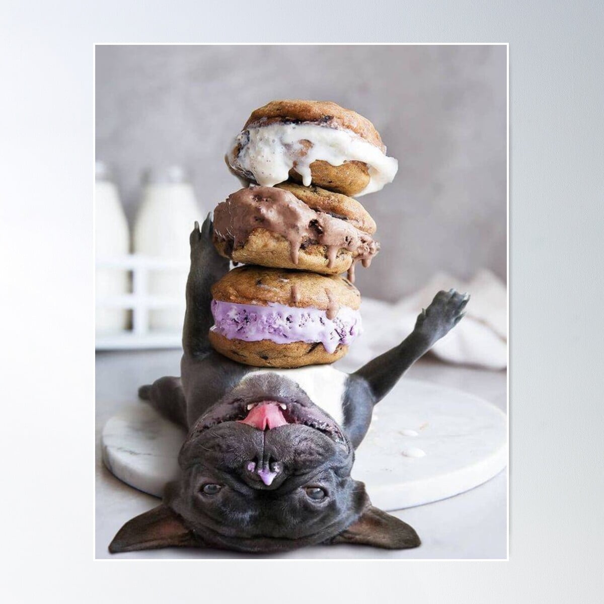 Frenchie Cookies Poster, 16x24 UNFRAMED - Walmart.com