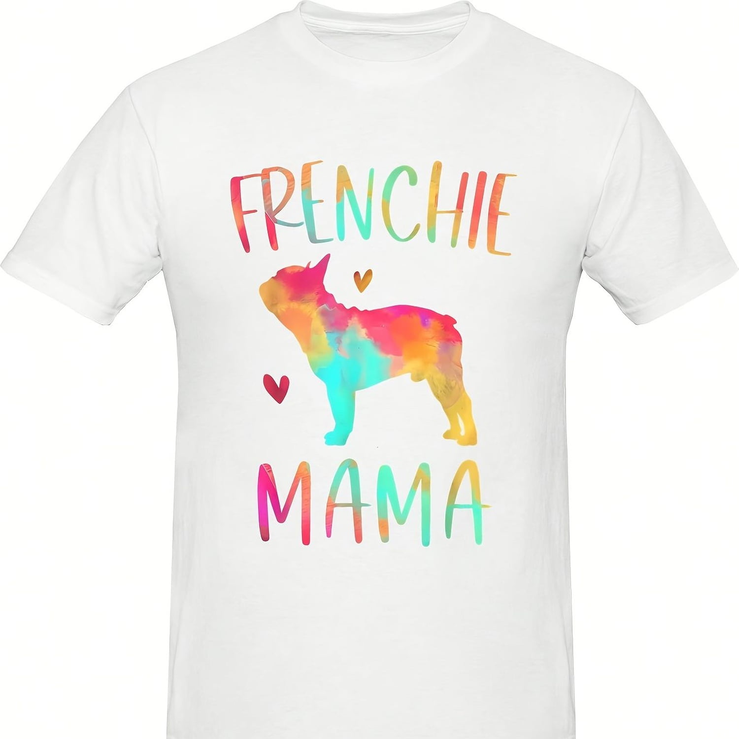 Frenchie Mama Colorful French Bulldog Gif Dog Mom T-S1HirtExperience ...