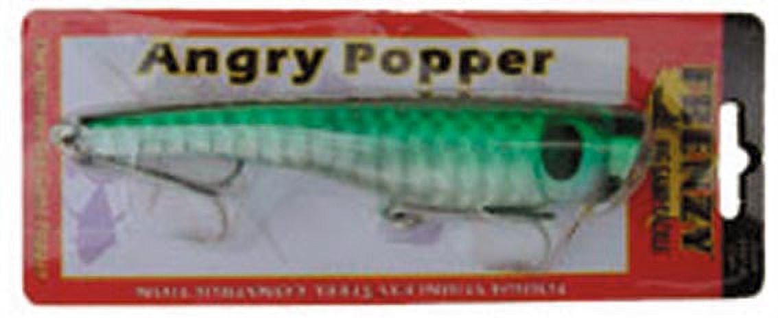 Frenzy TAP-GR Angry Popper, Green Floating/Sinking - Walmart.com