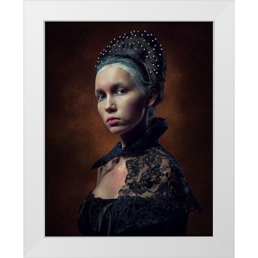 Freol 26x32 White Modern Wood Framed Museum Art Print Titled - Fashion ...